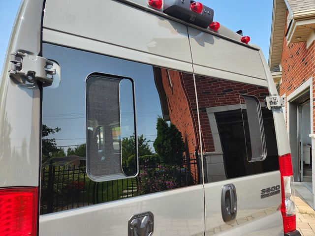 AM Auto Ram ProMaster 2014+ Passenger Side Rear Cargo Door Half Slider ...