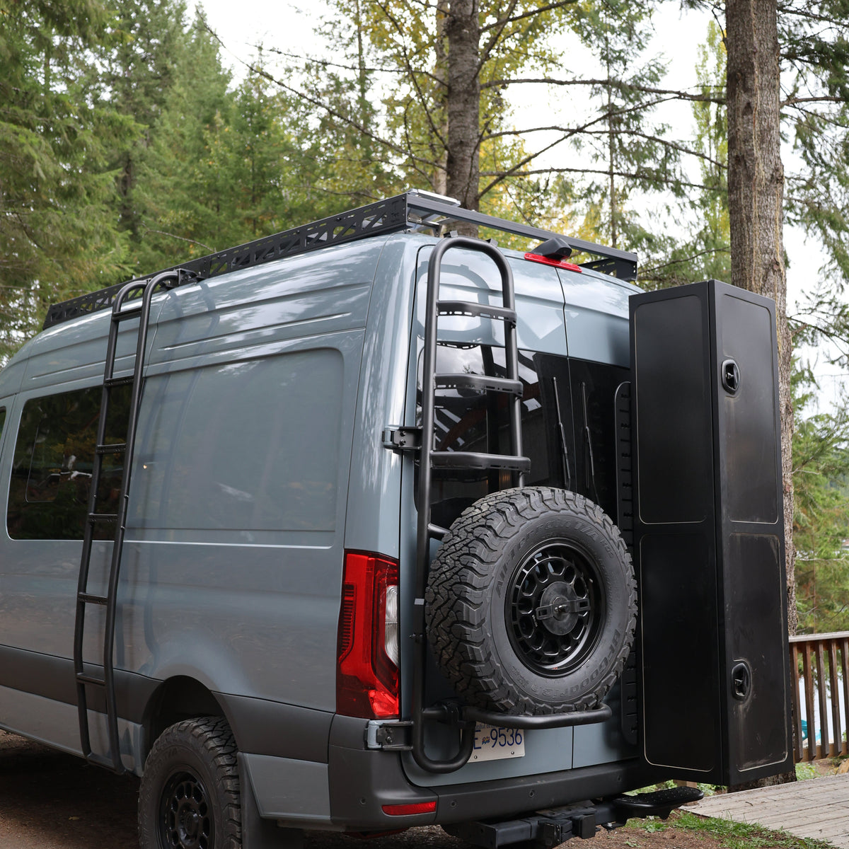 Tec Vanlife 2019+ Mercedes Sprinter Ladder/Tire Carrier – Campervan HQ