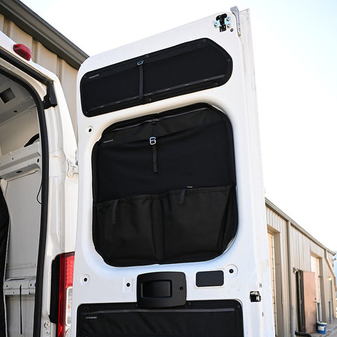 VanEssential Ram ProMaster Rear Door Storage Panels – Campervan HQ
