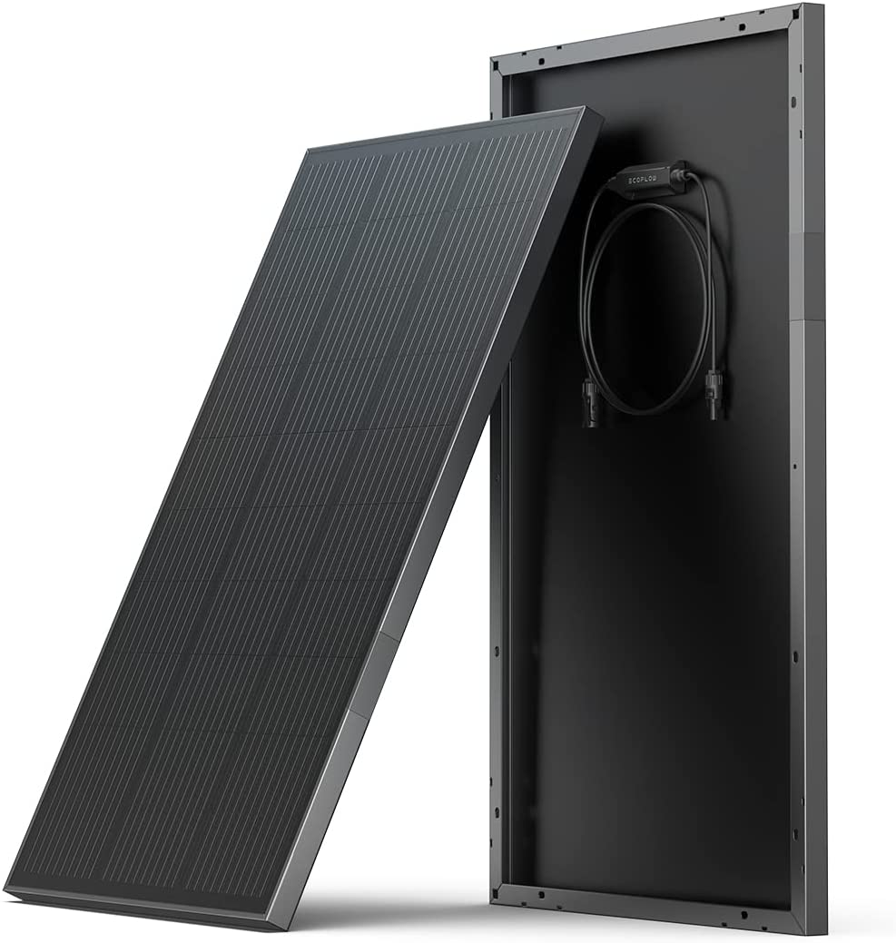 EcoFlow 100W Rigid Solar Panel (2 x 100W) – Campervan HQ