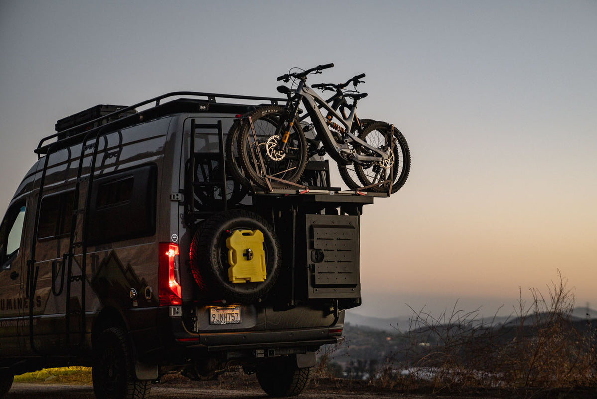 Aluminess 2019+ Mercedes Sprinter PowerLift Bike Rack – Campervan HQ