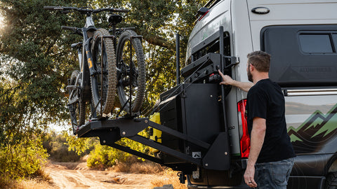 Aluminess 2019+ Mercedes Sprinter PowerLift Bike Rack – Campervan HQ