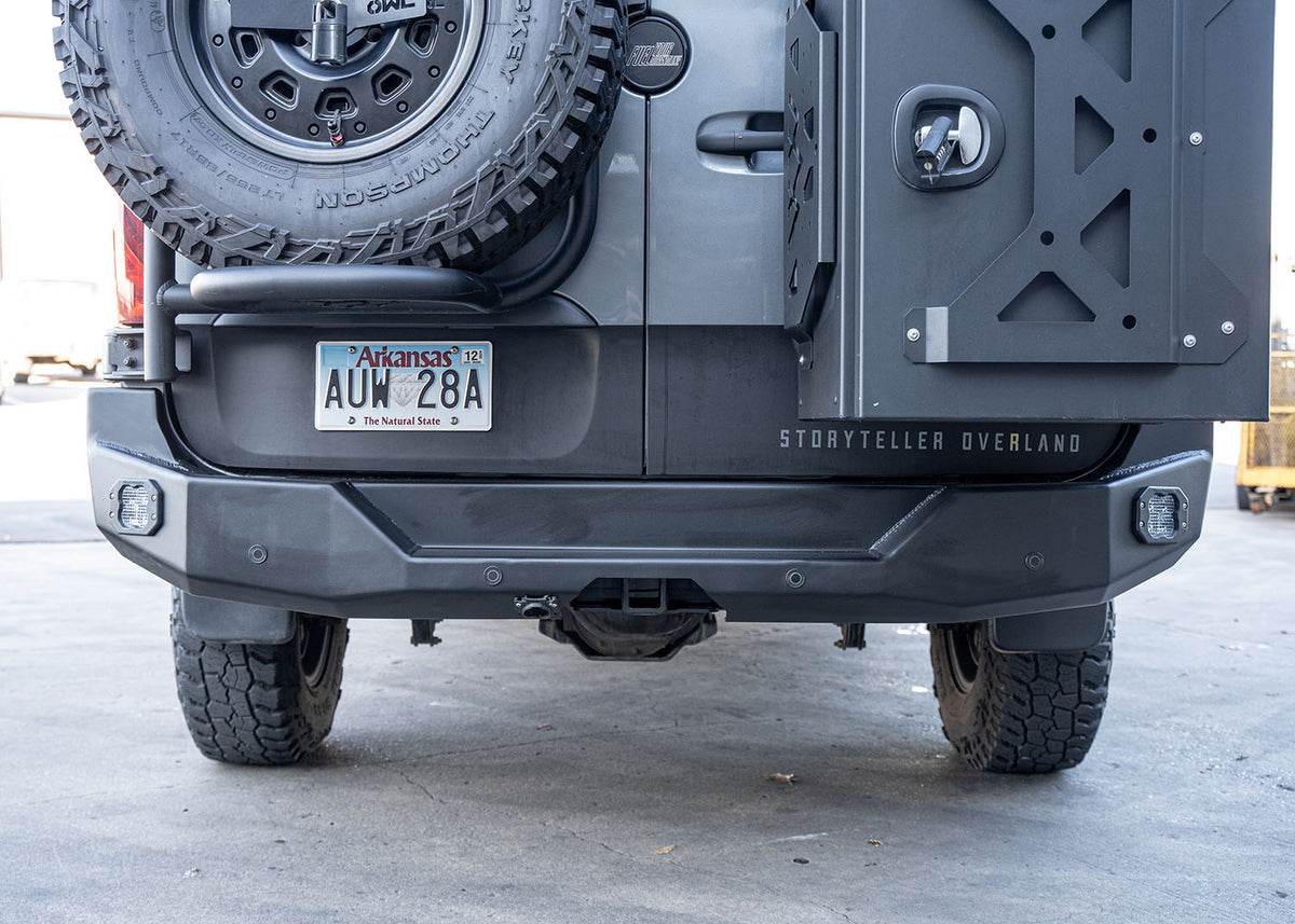 Mercedes Sprinter (2019-2024) Rear Bumper | Roambuilt Van Accessories ...