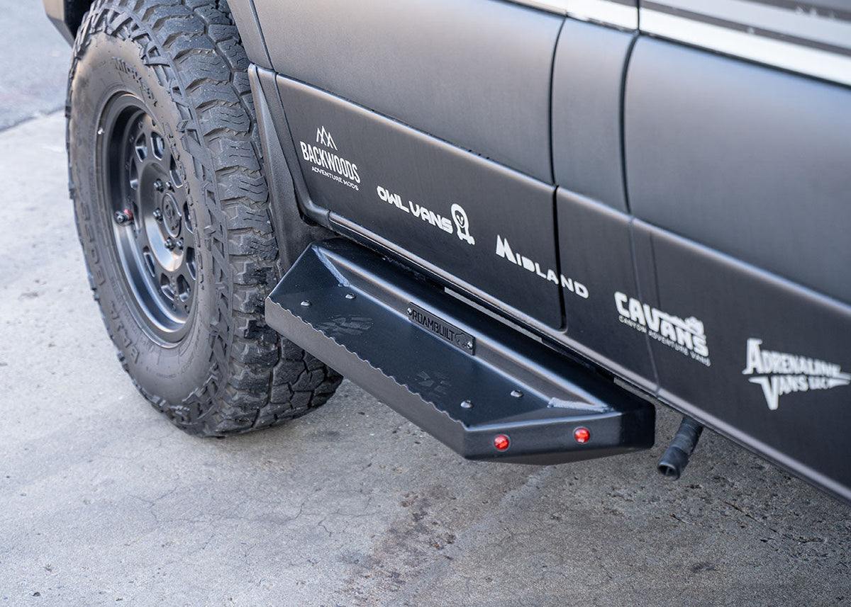 Sprinter/Transit & EKKO Side Steps - Short/Flat Version (Driver ...
