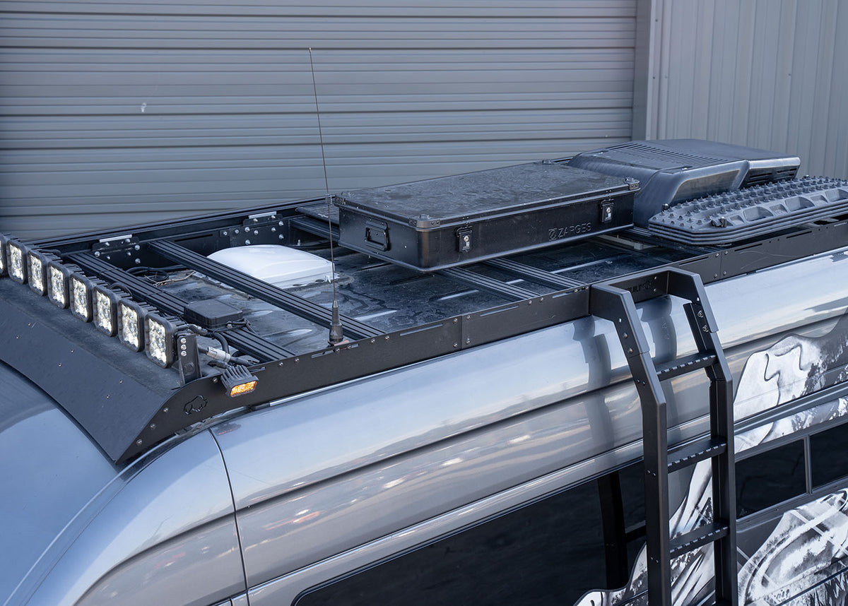Mercedes Sprinter Flatpack Roof Rack | Roambuilt Van Accessories ...