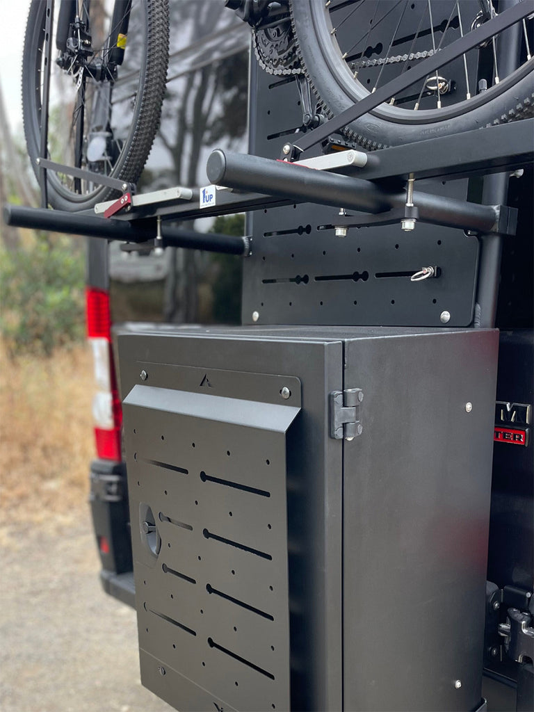 Aluminess 2013+ Ram Promaster Passenger Side Bike Carrier – Campervan HQ