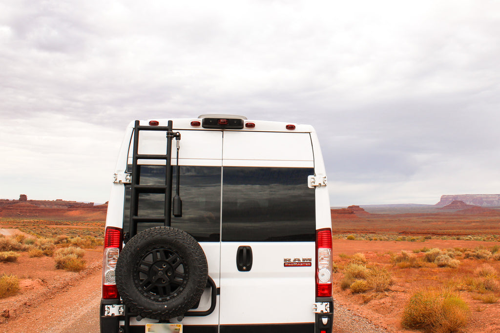 Aluminess Ram ProMaster Rear Door Ladder – Campervan HQ