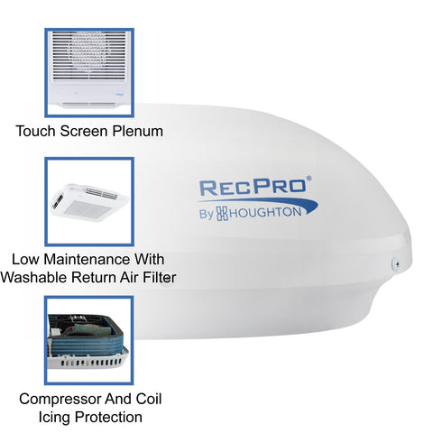 RecPro 48V RV Air Conditioner with Heat Pump - 13,500 BTU – Campervan HQ
