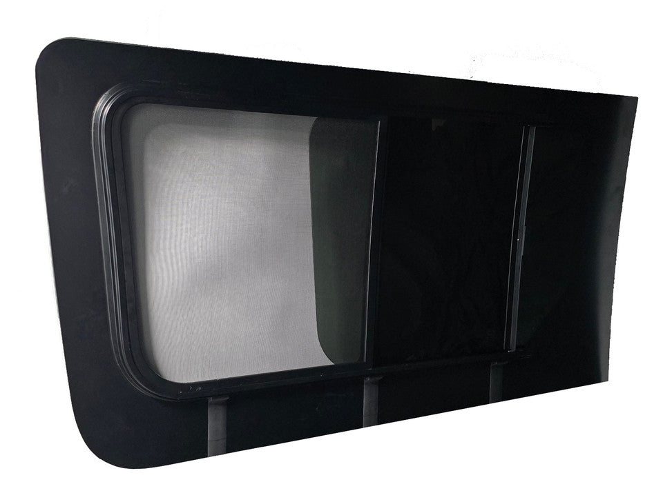 VWD 2007+ Mercedes Sprinter Passenger Side Sliding Door Half-Slider Wi ...