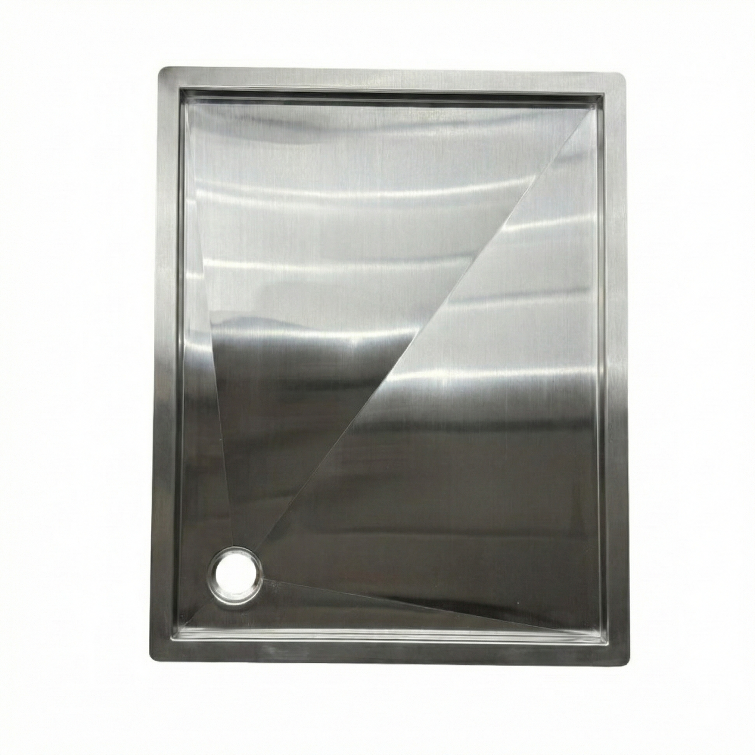 Tetravan In-Floor Shower Pan STAINLESS STEEL – Campervan HQ