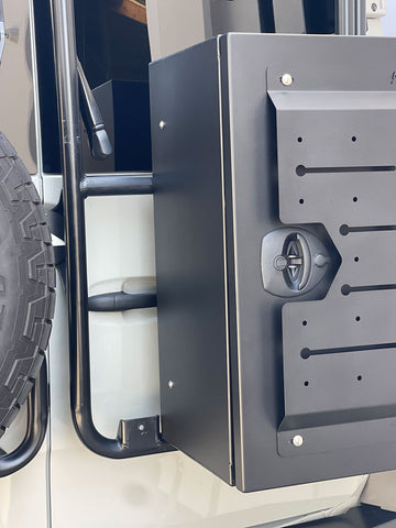 Aluminess Mercedes Sprinter Rear Door Tire/Box Carrier (2019 ...