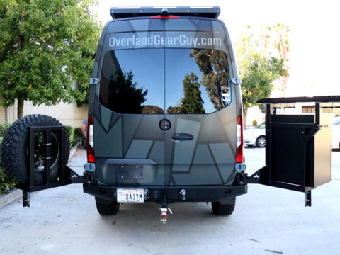 Aluminess Mercedes Sprinter (2019+) Slimline Rear Bumper – Campervan HQ