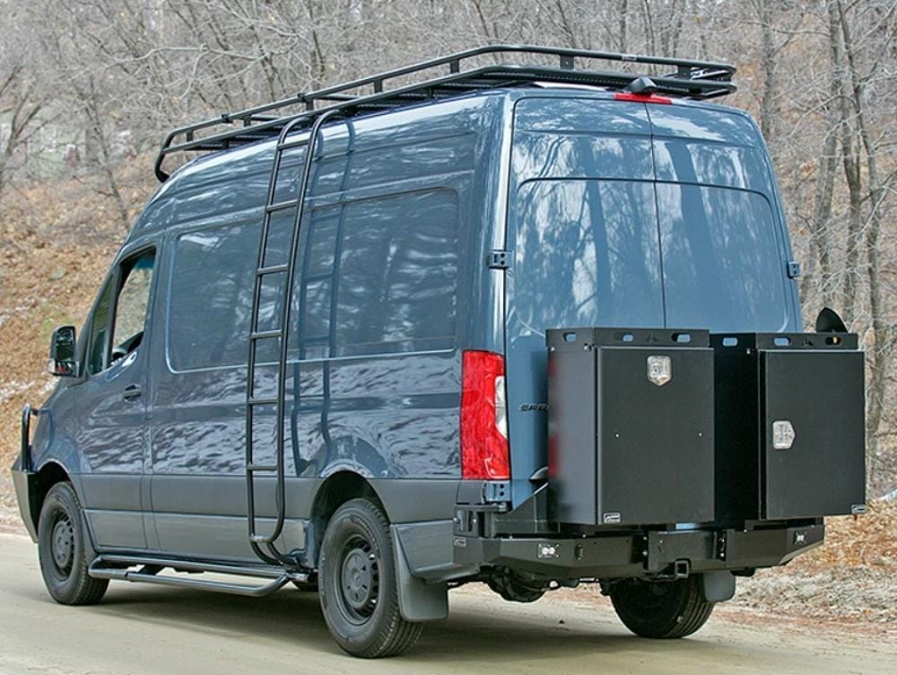 Aluminess Mercedes Sprinter (2019+) Slimline Rear Bumper – Campervan HQ