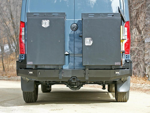 Aluminess Mercedes Sprinter (2019+) Slimline Rear Bumper – Campervan HQ