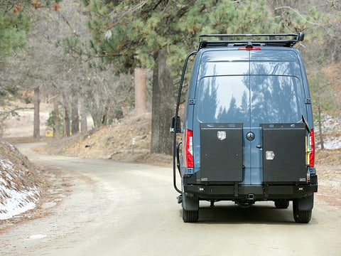 Aluminess Mercedes Sprinter (2019+) Slimline Rear Bumper – Campervan HQ