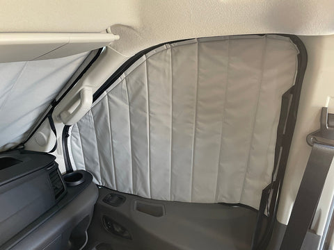 VanEssential Ford Transit Front Door Window Covers (Pair) – Campervan HQ
