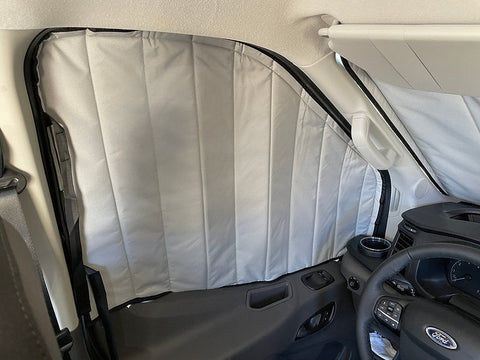 VanEssential Ford Transit Front Door Window Covers (Pair) – Campervan HQ