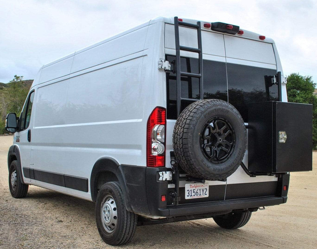 Aluminess Ram Promaster Rear Door Ladder (STOCK) – Campervan HQ