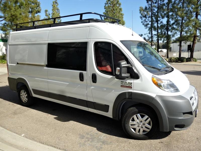 Aluminess Ram Promaster 159"WB Extended Roof Rack – Campervan HQ