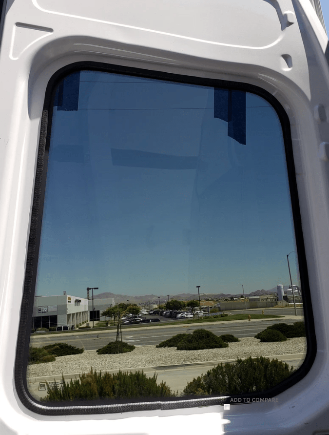 AM Auto Ford Transit 2015+ Driver Side Rear Cargo Door Window (FT14-LB ...