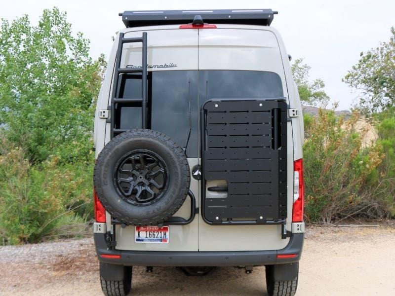 Aluminess Ford Transit (2015+) BackPACK Rear Door Carrier – Campervan HQ