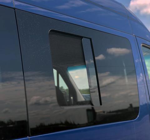 AM Auto Mercedes Sprinter Passenger Side Sliding Door Half-Slider Wind ...