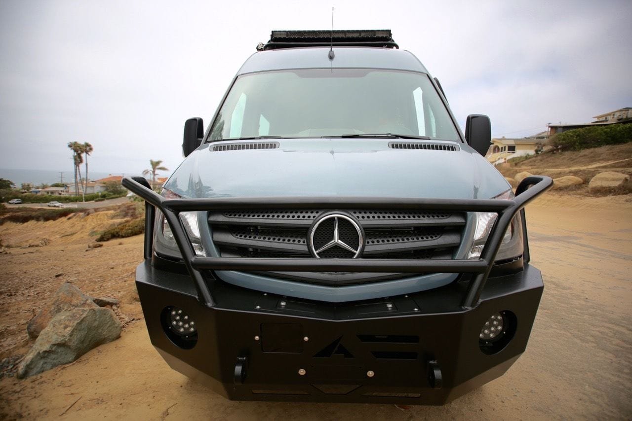 Aluminess Mercedes Sprinter (2014+) Front Winch Bumper – Campervan HQ