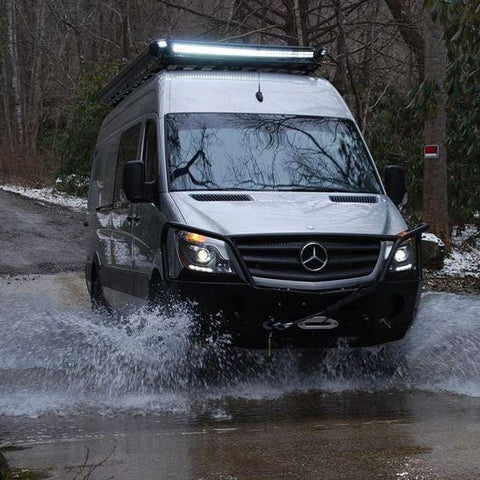 Aluminess Mercedes Sprinter (2014+) Front Winch Bumper – Campervan HQ