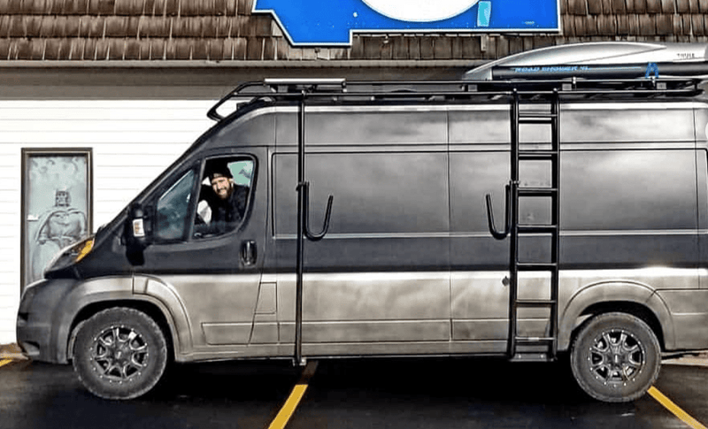 Aluminess Ram Promaster 159"WB Extended Roof Rack – Campervan HQ