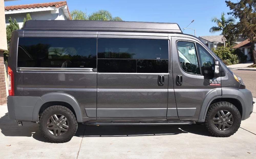 CRL Ram ProMaster Passenger Side Sliding Door T-Vent Window (FW395R ...
