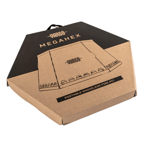 Vargo Megahex Smokeless Fire Pit – Campervan HQ