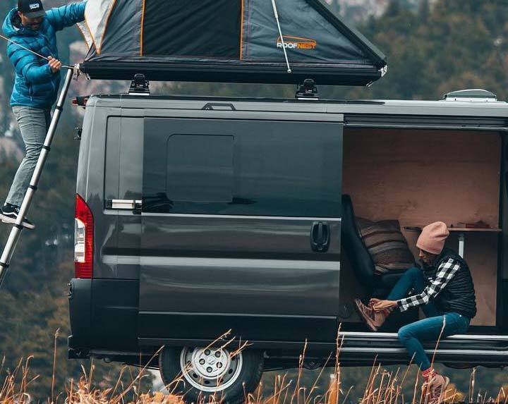 AM Auto Ram Promaster Passenger Sliding Door Half-Slider Screened Wind ...