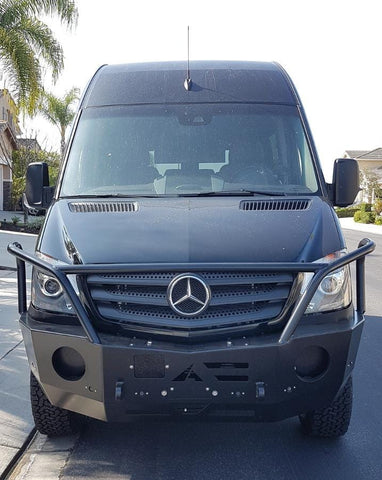 Aluminess Mercedes Sprinter (2014+) Front Winch Bumper – Campervan HQ