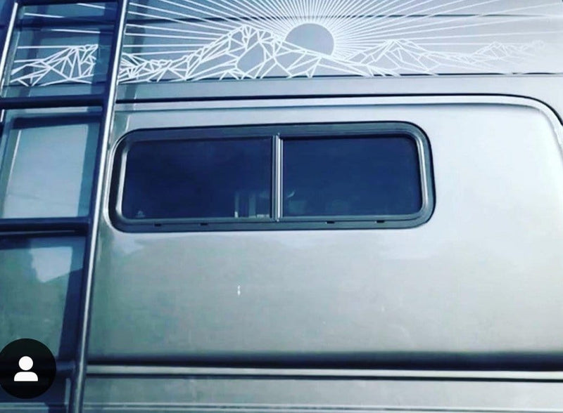 CRL Universal Van Sliding Window Driver Side (VW1033L) – Campervan HQ