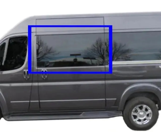 VWD Ram ProMaster Van Fixed Window 2014+ Passenger & Driver Side Slidi ...