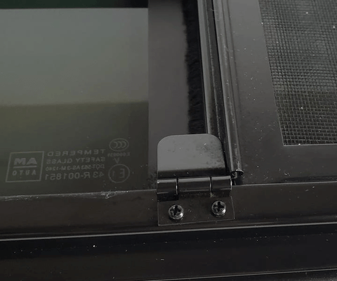 AM Auto Universal-Fit Driver Side Half-Slider Screened Window 8"H x 23 ...