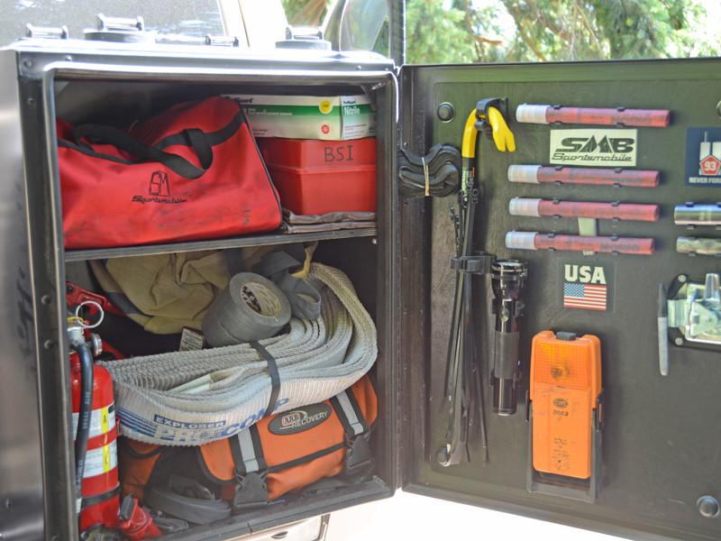 Aluminess Storage Box Shelf – Campervan HQ
